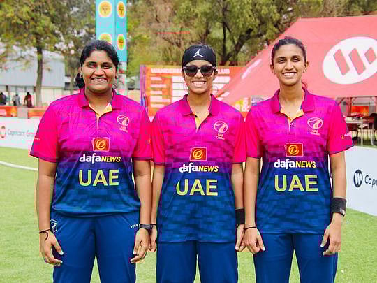 UAE’s Rajith sisters make cricket history after overcoming adversity