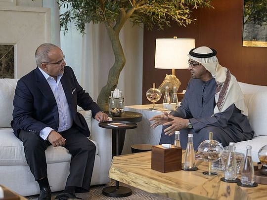 UAE President receives Bahraini Crown Prince in Washington