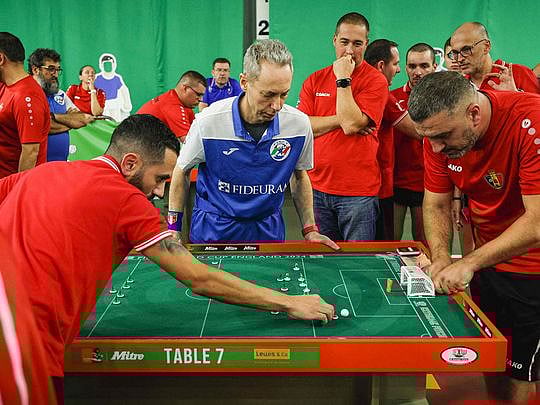 Video: UK town catches Subbuteo World Cup fever