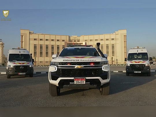 Watch: UAE launches advanced ambulances for crises and natural disaster ...