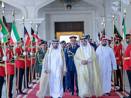Sheikh Hamdan bin Mohammed concludes official visit to Kuwait
