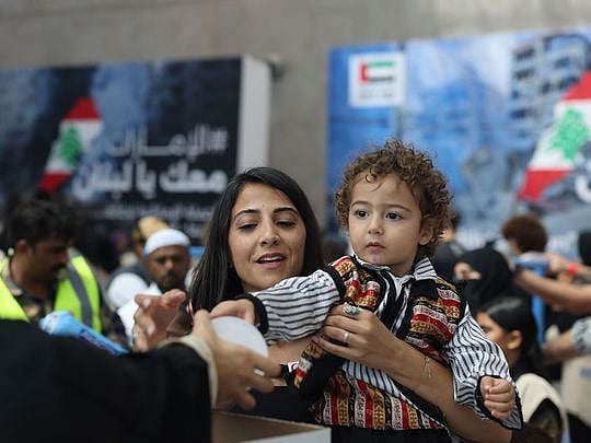 ‘UAE Stands with Lebanon': Massive aid drive culminates in 250 tonnes ...
