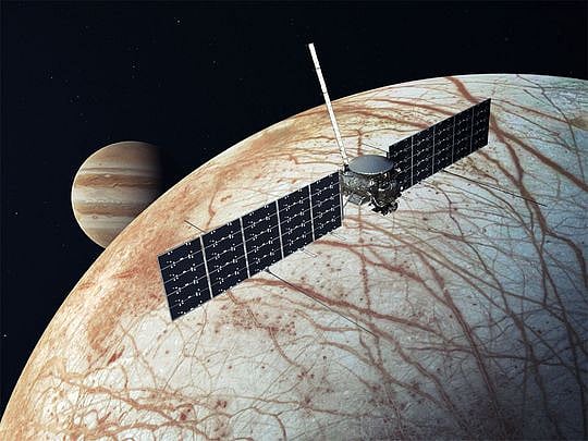 NASA spacecraft to probe signs of life on Jupiter's moon, Europa