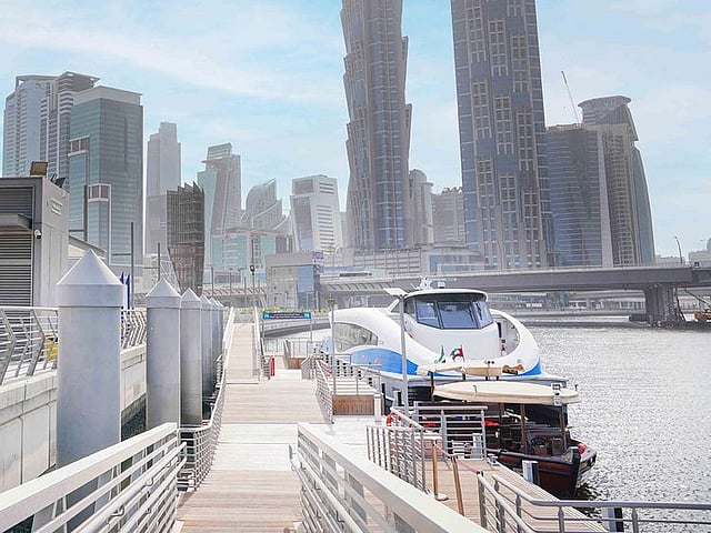 Dubai: Skip the traffic! Business Bay gets affordable water taxis to ...