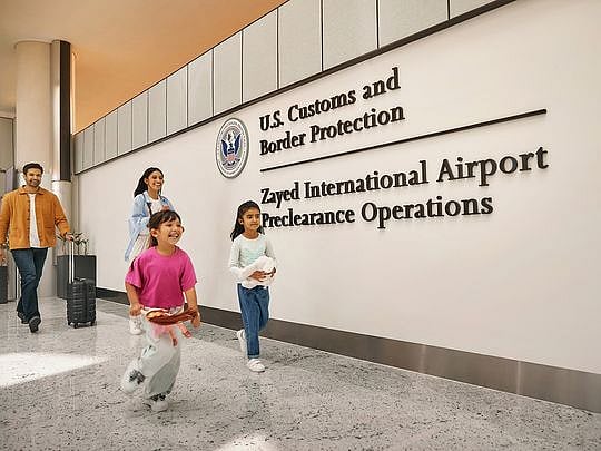 US customs preclearance facility fully relocates to Abu Dhabi’s Zayed ...