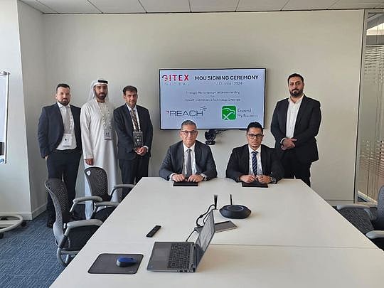 EMB and Reach Digital sign strategic MOU at GITEX 2024