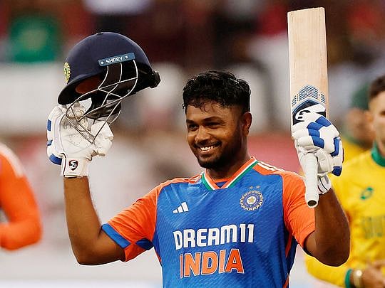 Sanju Samson and leg-spinners earn crushing T20 win for India against South Africa
