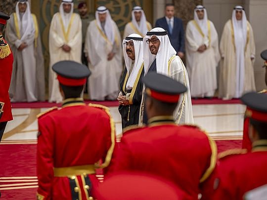 UAE President arrives in Kuwait on state visit