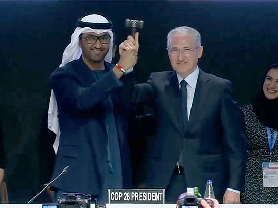 Watch: Drive and deliver UAE Consensus, COP28 President tells parties ...