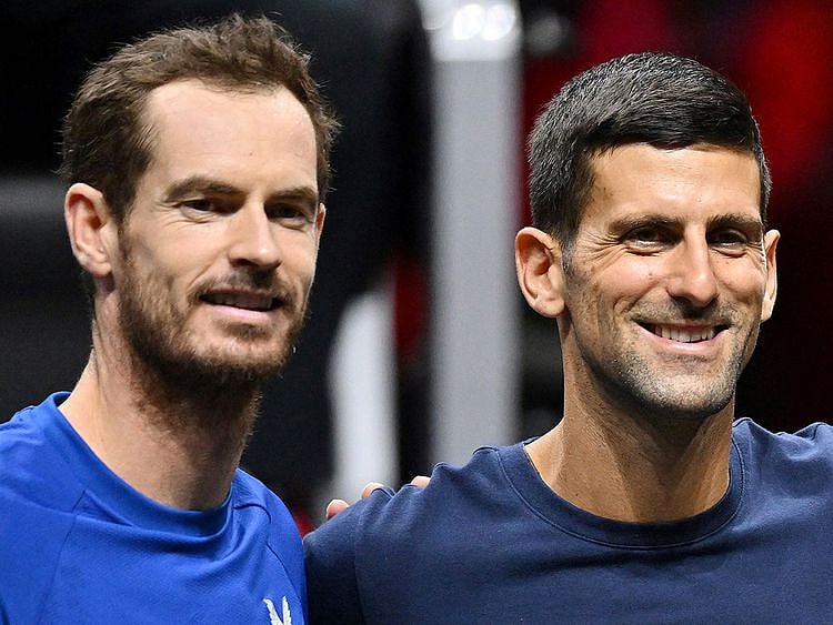 Andy Murray hits the slopes but Novak Djokovic’s pulse soar from afar