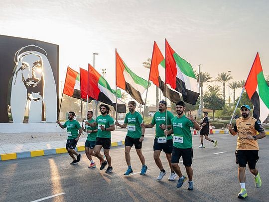Thousands turn up for Zayed Charity Run in Abu Dhabi to combat multiple sclerosis