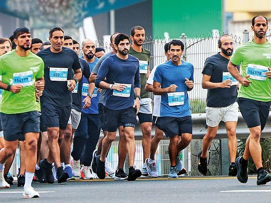 Watch: Sheikh Hamdan leads record-breaking Dubai Run 2024