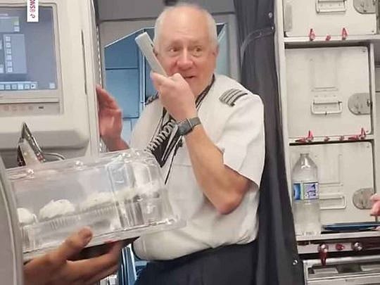 Watch: Father-daughter duo shares emotional final flight together