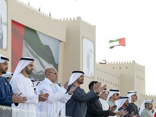 Video: UAE President attends March of the Union to mark 53rd Eid Al Etihad