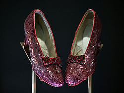 Way up high: Dorothy's ruby slippers fetch record $32.5 million