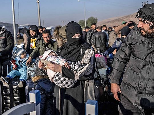 Photos: Syrians return home after years of displacement