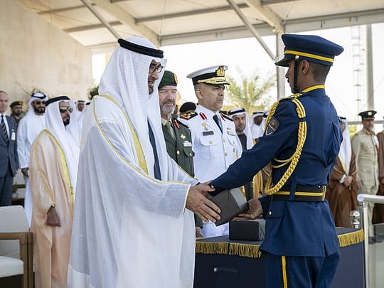 UAE President attends graduation of first cohort of Zayed Military ...