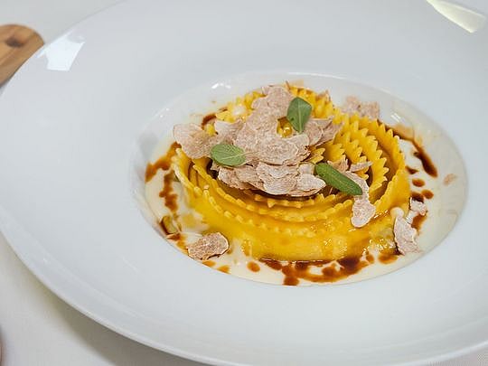 Gulf News Food Show: Pappardella Ripiena Al Brasato