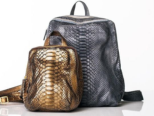 Amanda Navai unveils her first backpack collection