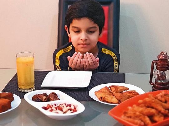 Kids fasting for the first time amid a very different Ramadan