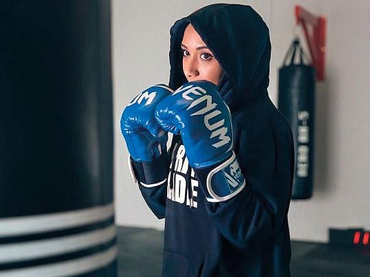 Amna Al Merri packs a punch – she boxes, runs, lifts weights and loves ...