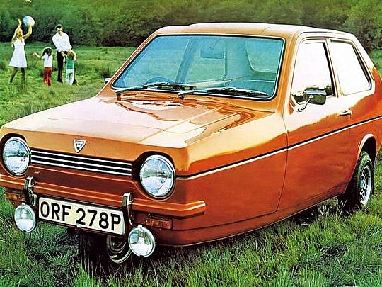 Not their finest hour: Reliant Robin