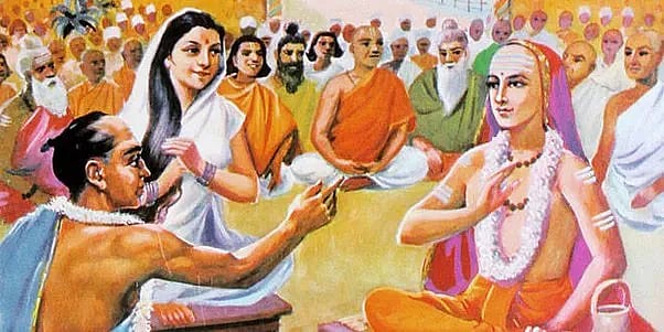 Adi Shankaracharya: The Debate with Mandana Mishra and Bharati Devi