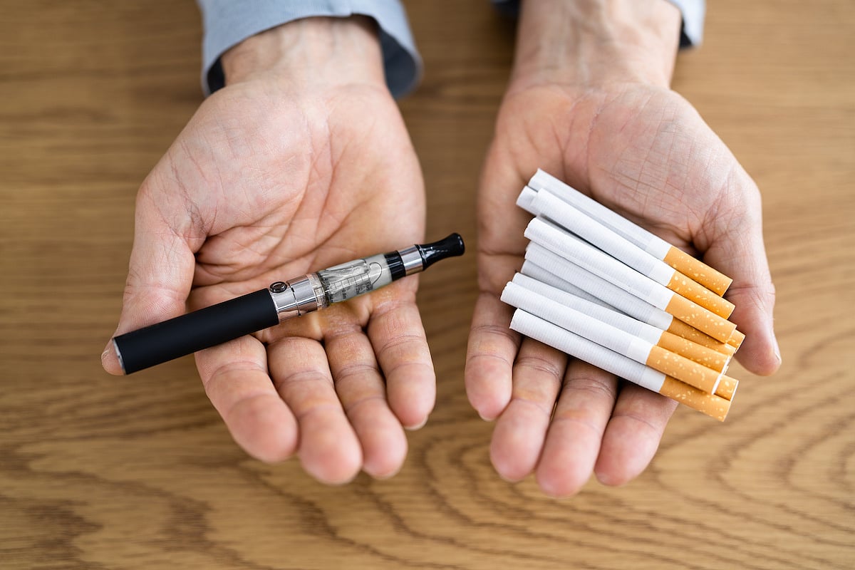 La combinación de fumar y vapear aumenta aún más el riesgo de cáncer de ...