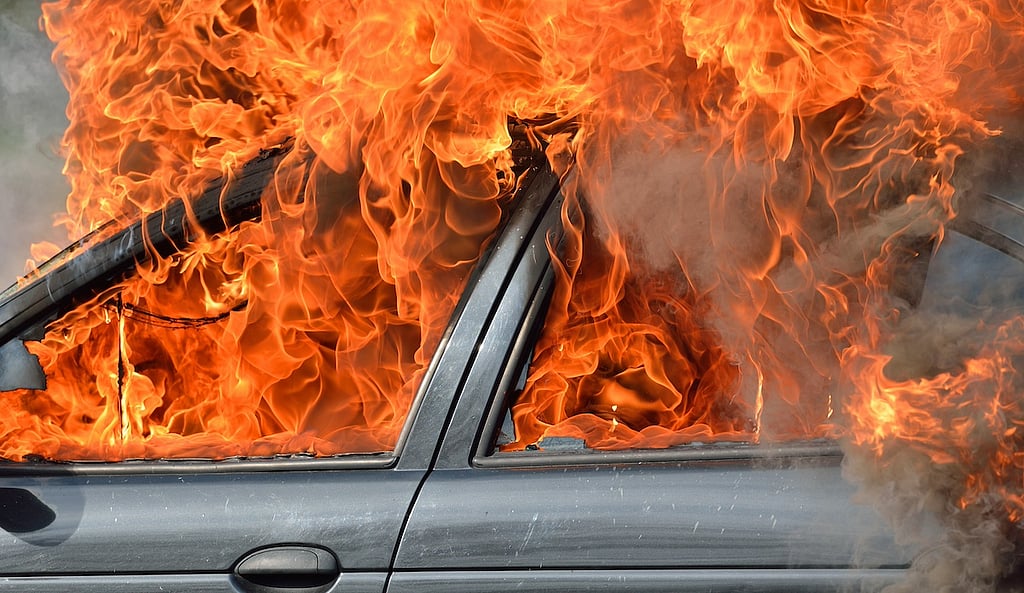 Electric Vehicle Fires May Raise Cancer Risk for Communities