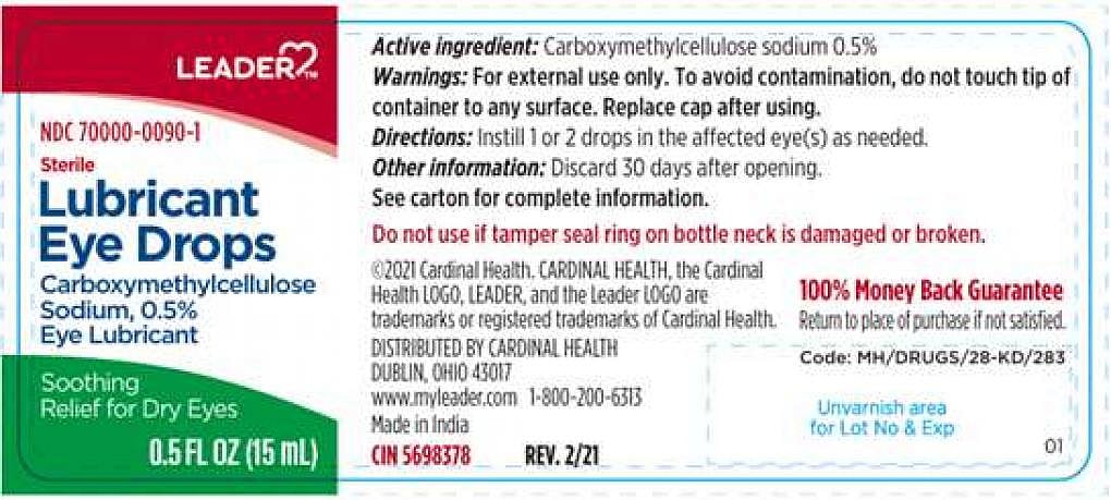 Cardinal Health Recalls LEADER Brand Eye Drops Due to Infection Danger