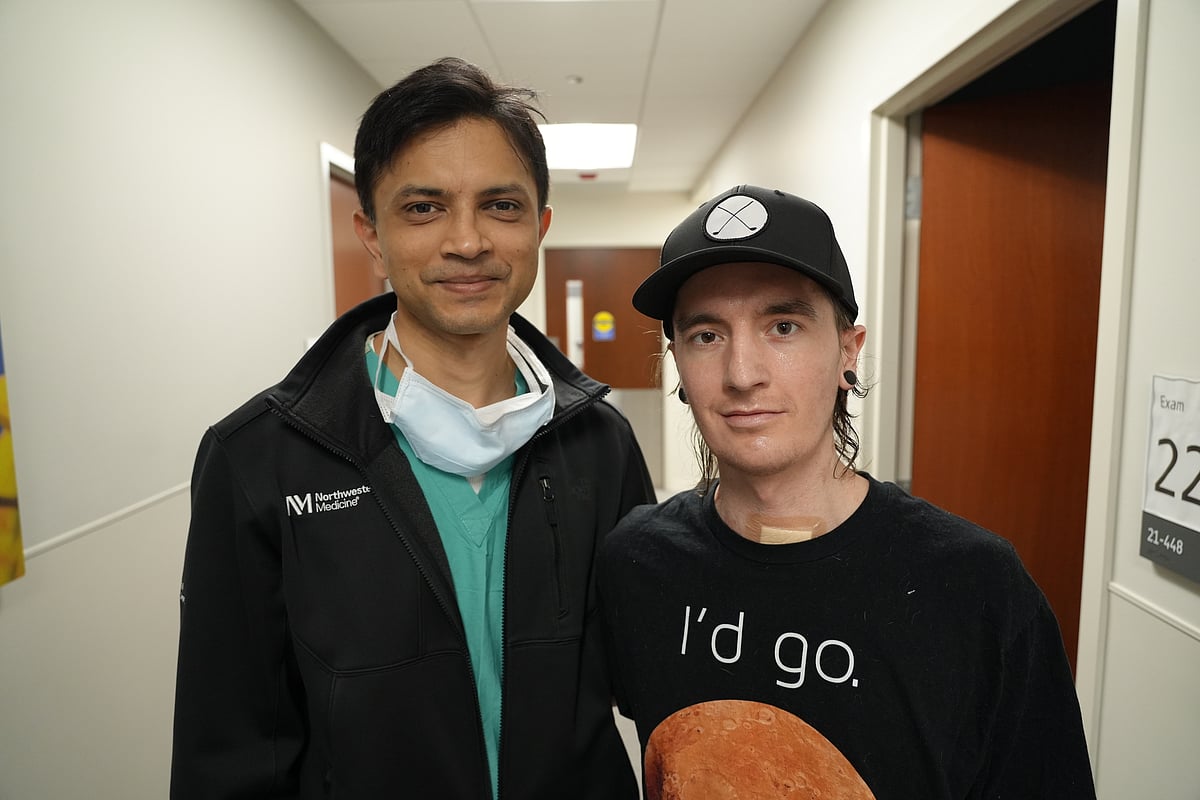 Double-Lung Transplant and Breast Implants Save Life of Man Who Nearly ...