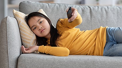 Sedentary Kids at Risk for Heart Enlargement