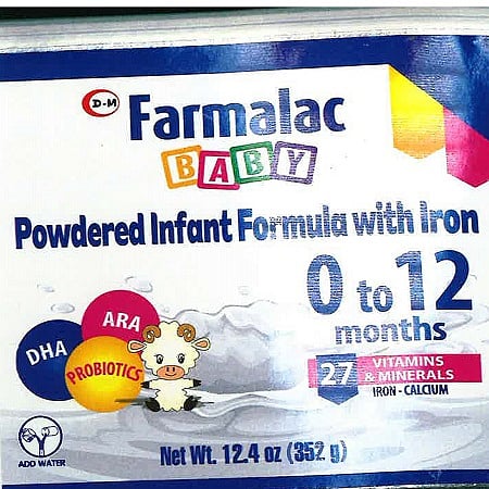 FDA Warns of Bacterial Danger From Certain Infant Formulas