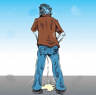 Stop public from urinating in open