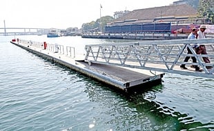Union Shipping MoS inaugurates first floating jetty in country