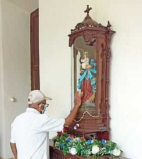 Mapusa has a quiet feast of Milagres Saibinn