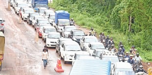 Why should traffic jams be a regular occurrence?