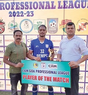 Beneston makes sure Dempo SC remain top