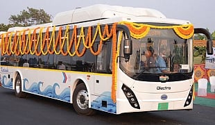 Ordinary bus passengers need to sweat a little because AC buses are ...