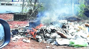 Garbage fires cause major air pollution around Verna Industrial Estate ...