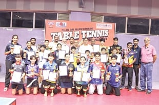 Aaron, Gargi win double crowns; Arvind, Samaira win singles titles
