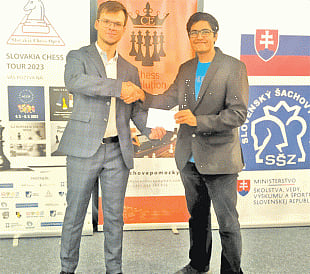 Ameya gets podium finish in Slovakia chess