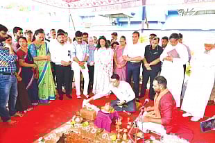 CCP lays foundation stone for new admin building