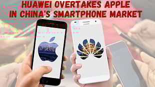Huawei Overtakes Apple in China's Smartphone Market as iPhone Sales Decline