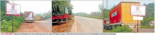Two panchayats in Ponda stop trucks from parking along busy roadsides