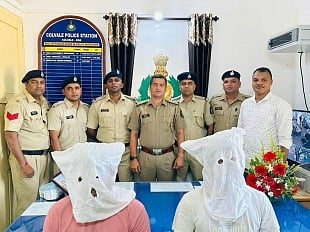 Narcotics Raid Leads to Two Arrests by Colvale Police in Goa