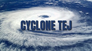 Cyclone 'Tej' Strengthens Over Arabian Sea, Poses Potential Threat to ...