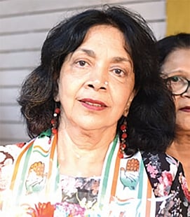Former Minister Alina springs a surprise, joins Congress