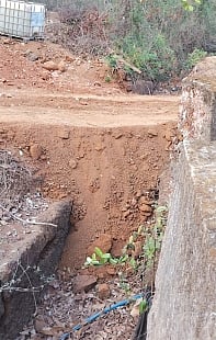 Outrage in Nuvem as nallah filled with mud, locals fear flooding during ...
