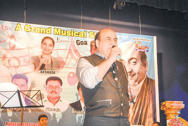 Rafi live: Shahid Rafi, son of late legendary singer Mohammad Rafi ...
